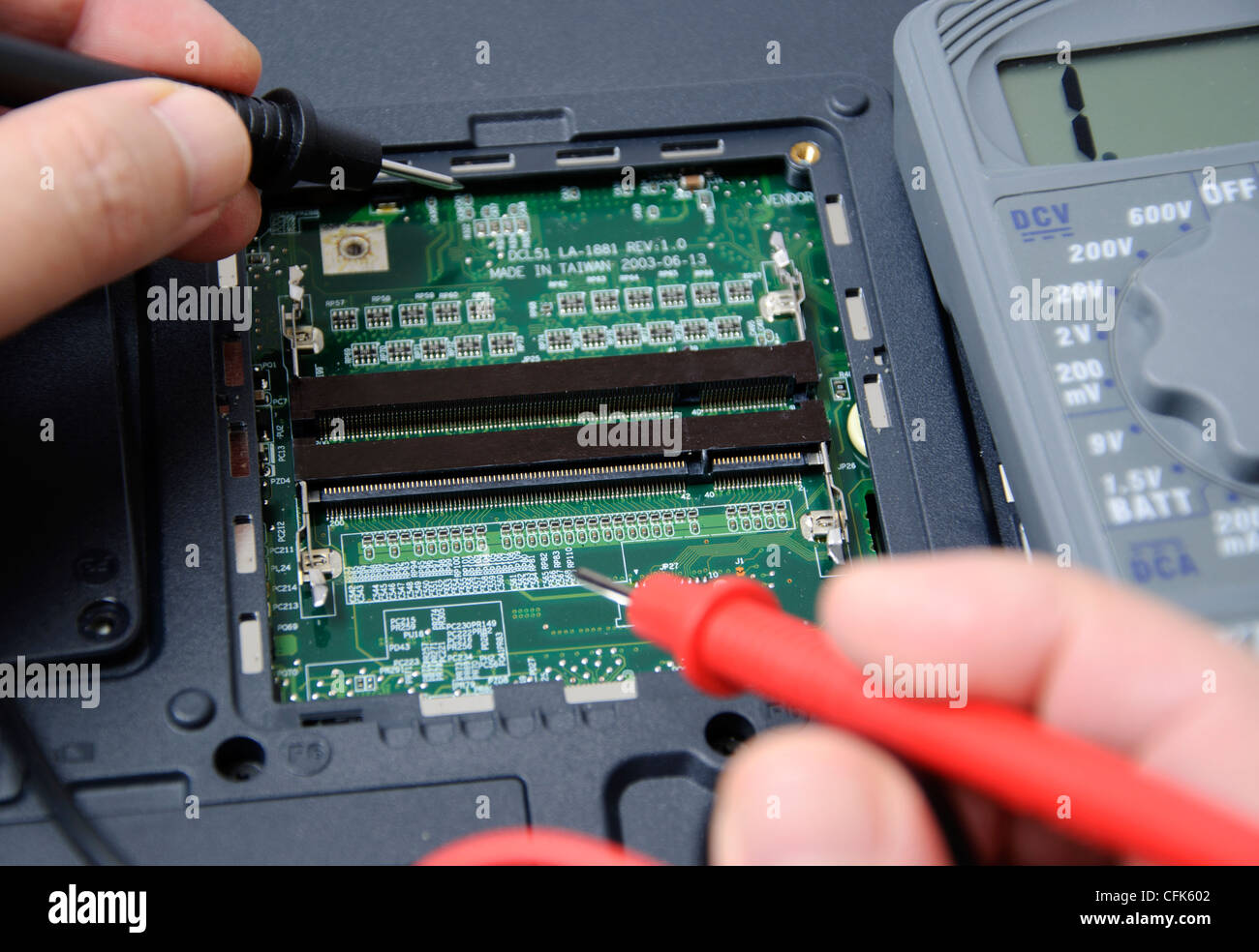 Laptop repair tools hi-res stock photography and images - Alamy