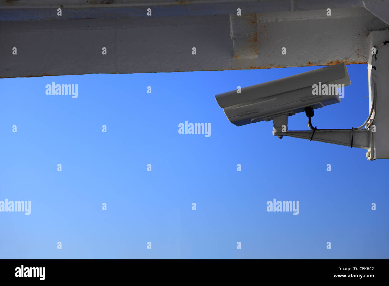 Security surveillance camera blue hi-res stock photography and images ...