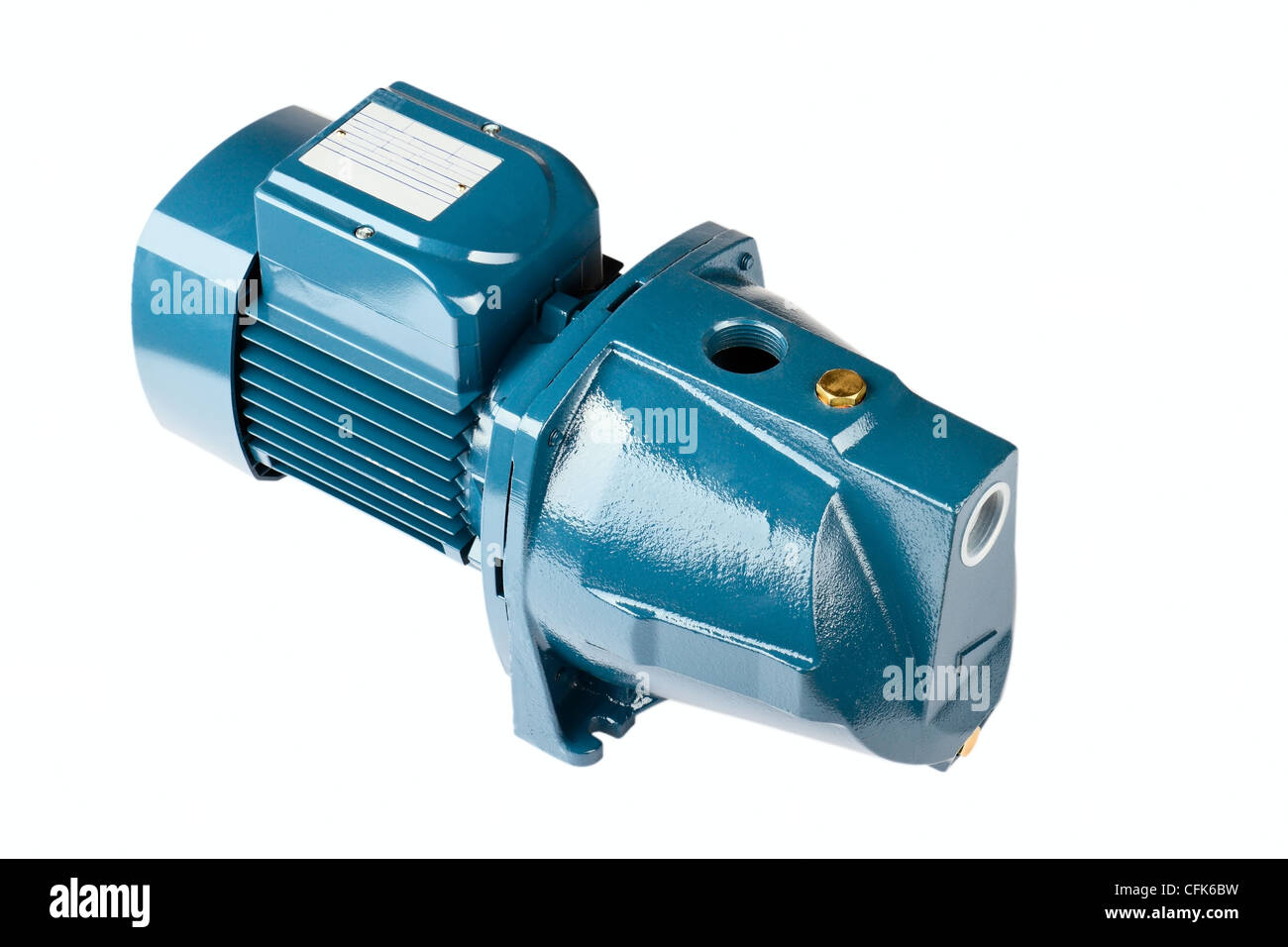 water pump isolated on a white background Stock Photo - Alamy