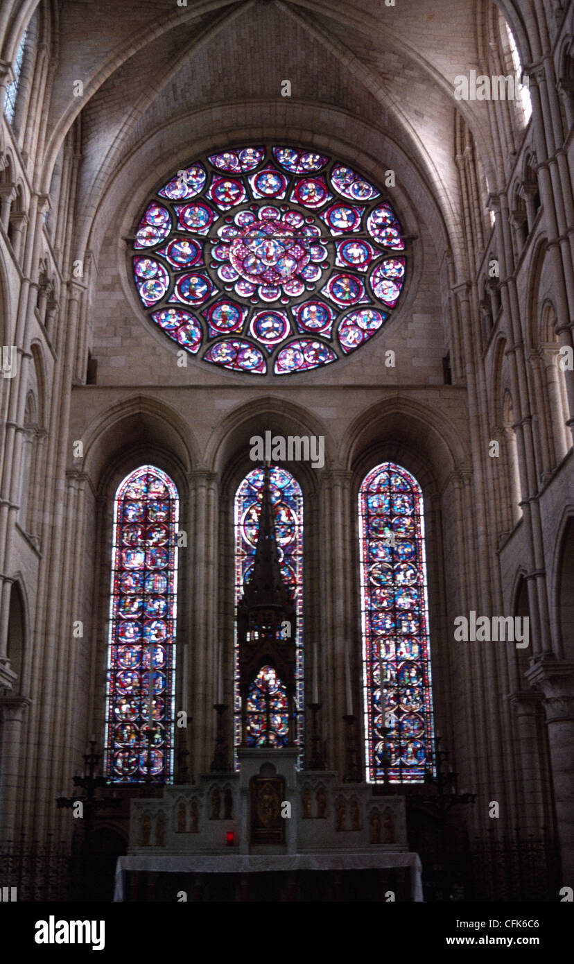 Laon Cathedral - France Stock Photo - Alamy Laon Cathedral - France Stock Photo - Alamy