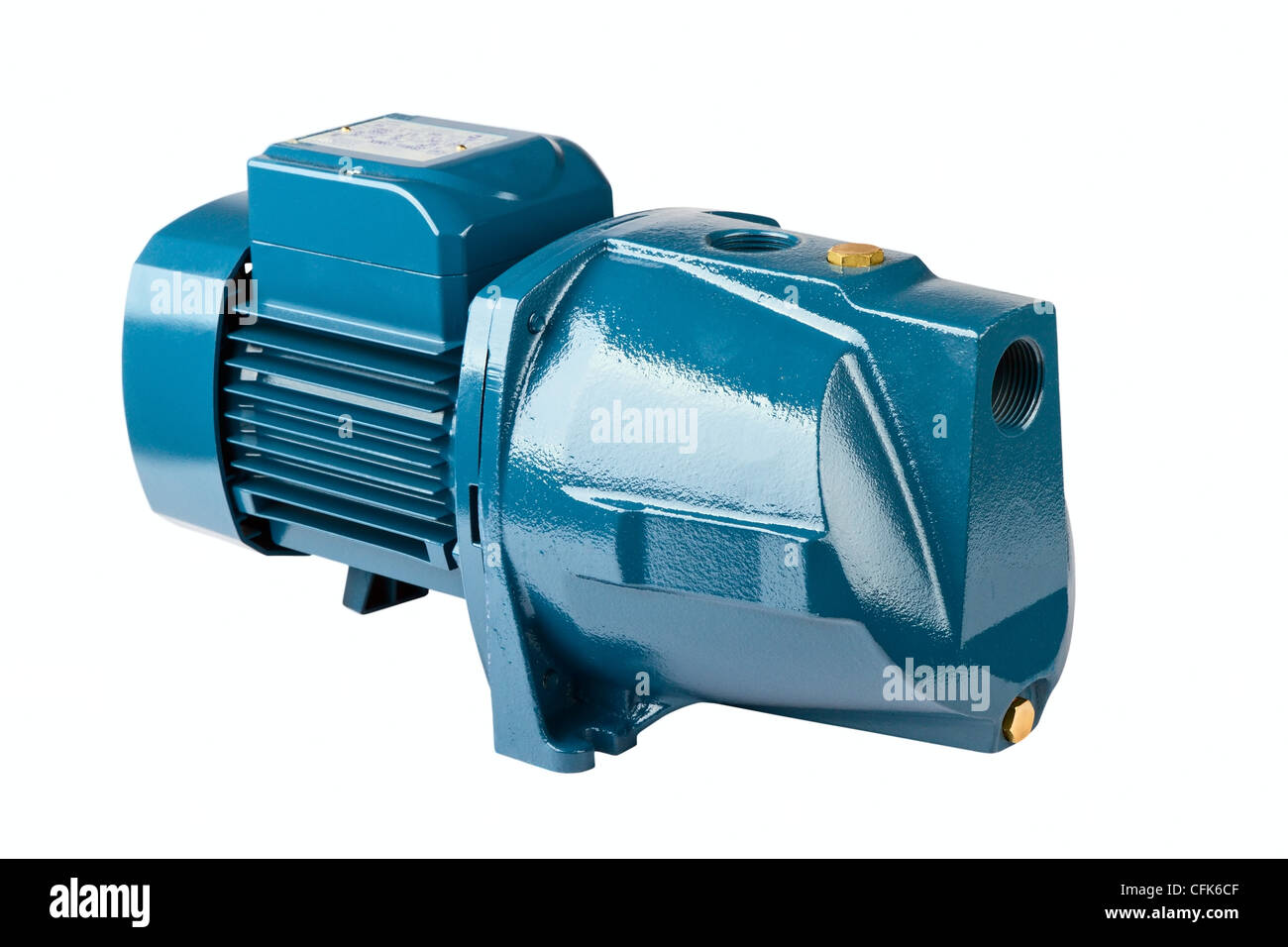 water pump isolated on a white background Stock Photo - Alamy