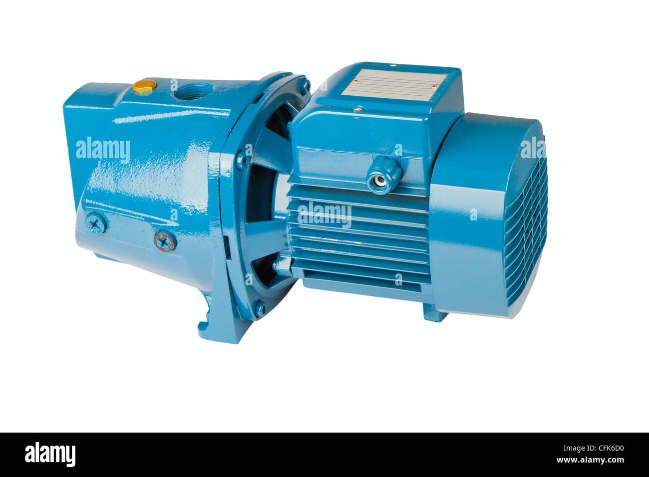 water pump isolated on a white background Stock Photo - Alamy