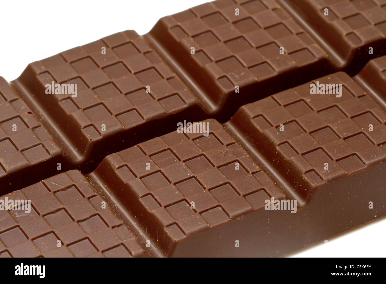 Dark chocolate isolated on white background Stock Photo - Alamy