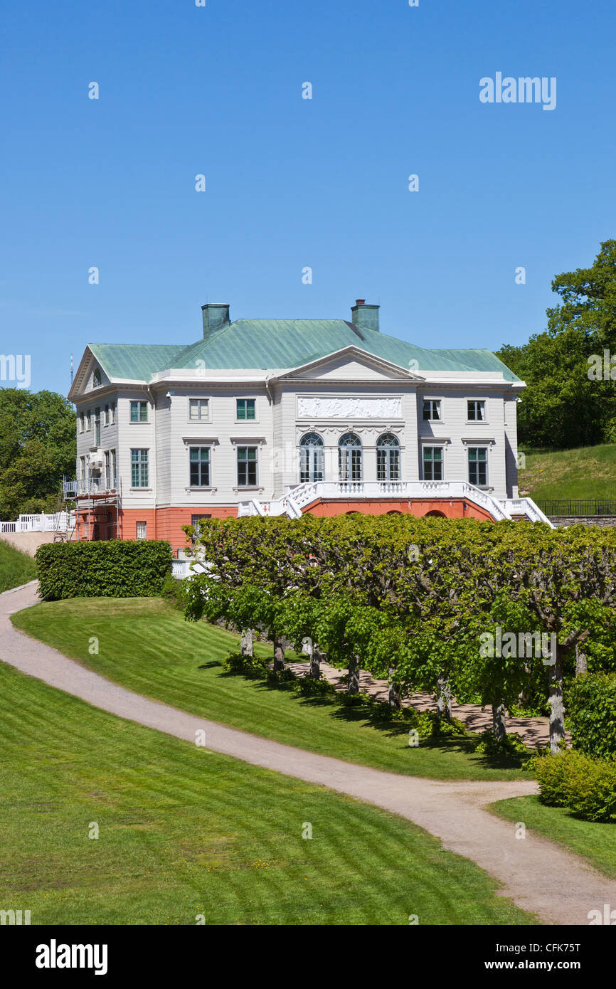 Castle garden, Gunnebo Castle, Mondal, Sweden Stock Photo - Alamy