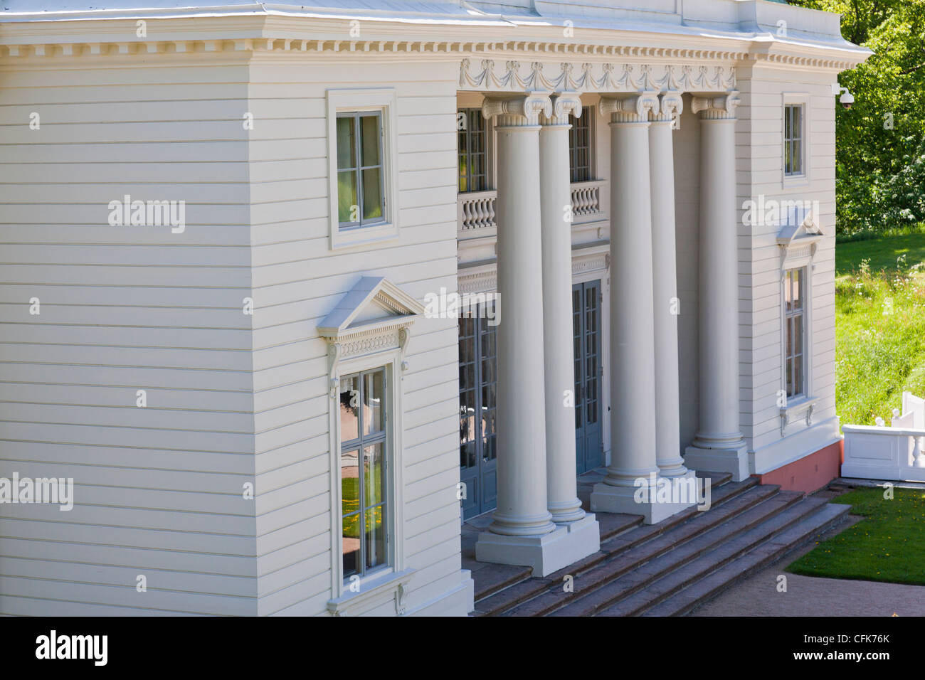 The entrance to Gunnebo castle in Mondal, Gothenburg Stock Photo - Alamy