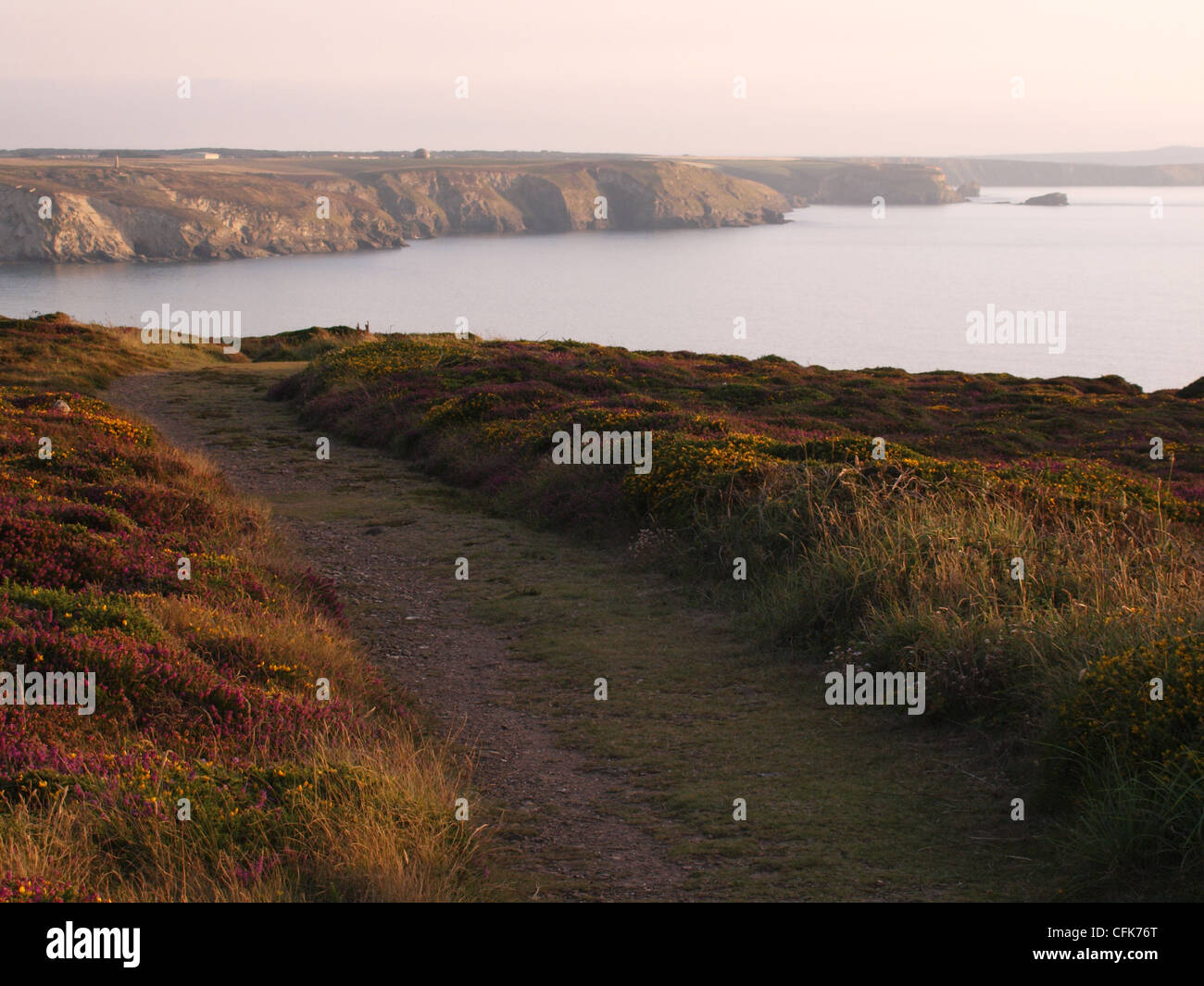 Cornwall north coast path hi-res stock photography and images - Alamy