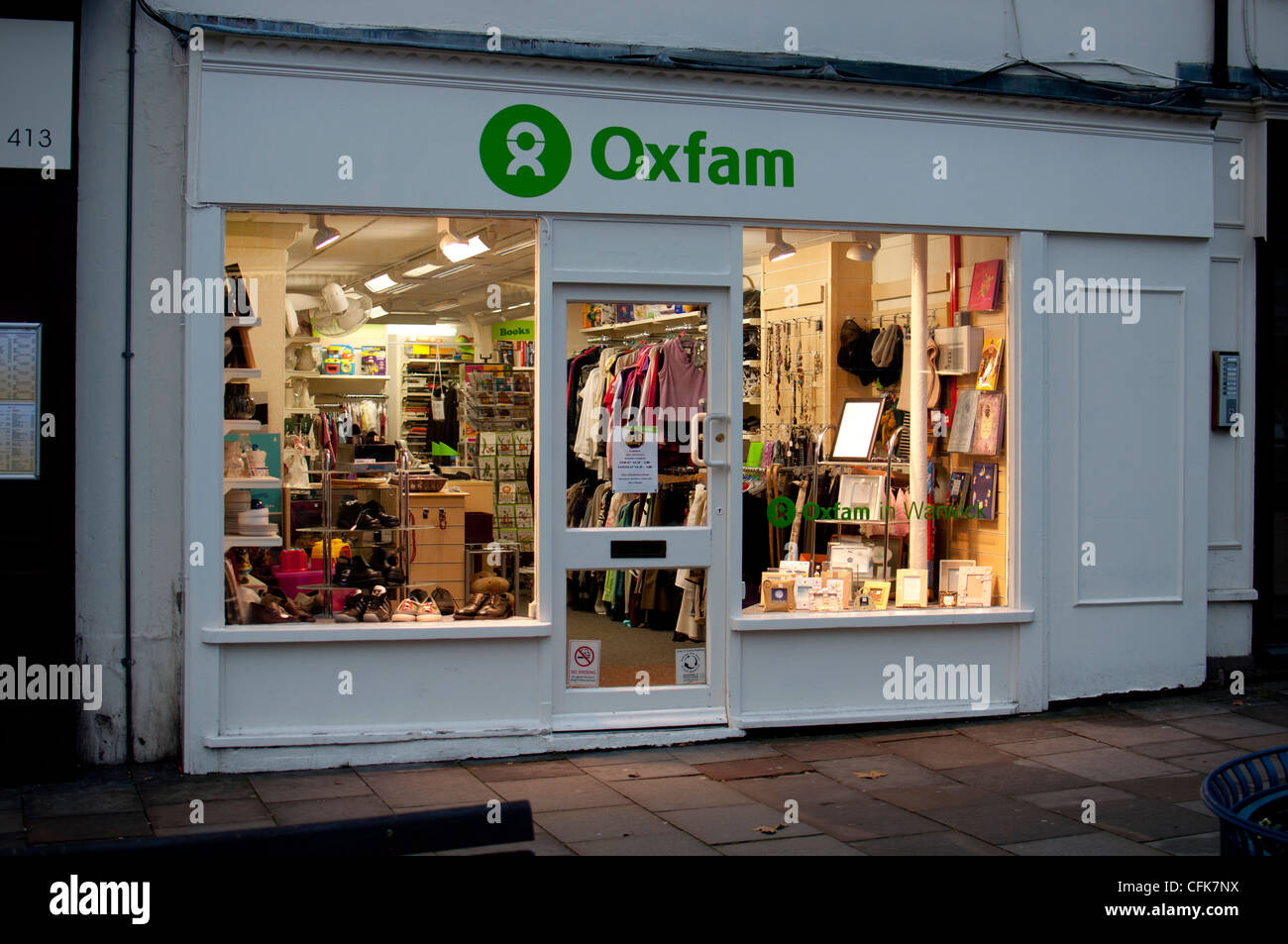Oxfam charity shop Stock Photo - Alamy