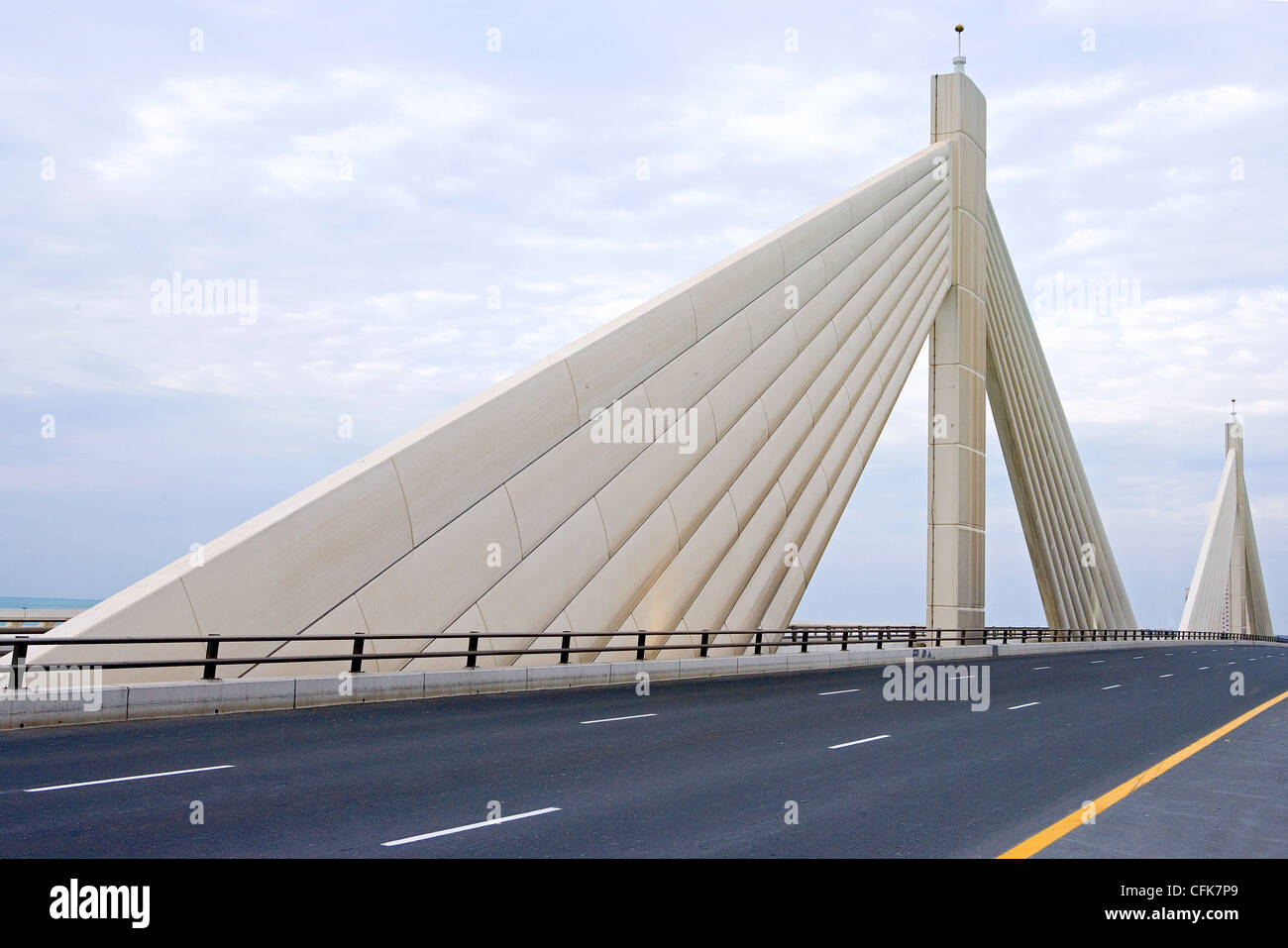 Bahrain, Manama, the Isa Shaikh Causeway Stock Photo - Alamy