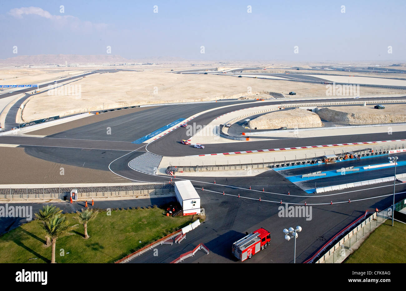 Bahrain, central desertic area, the International Circuit of Bahrain ...
