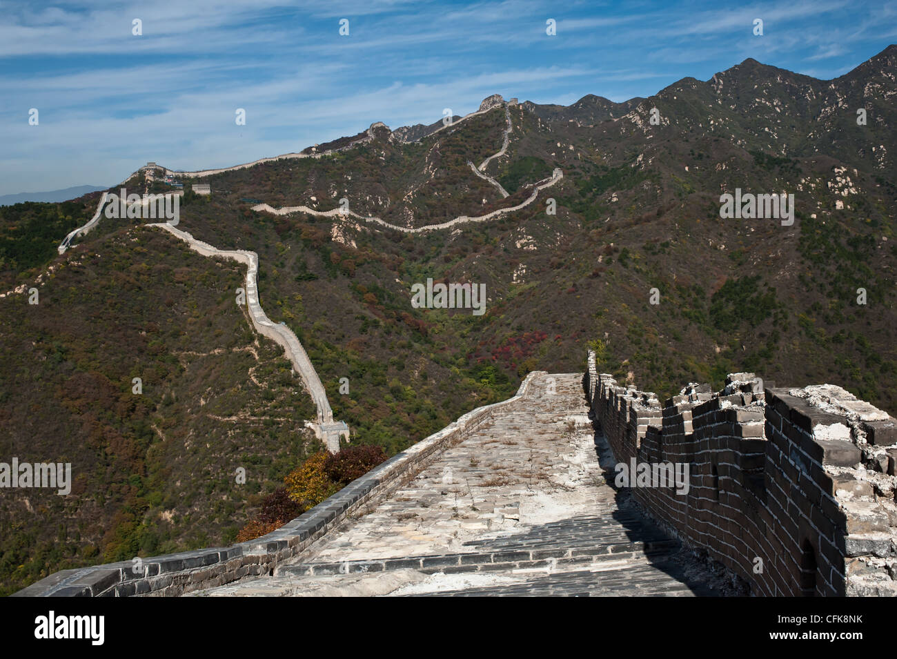 Great Wall of Badaling, Beijing Stock Photo - Alamy