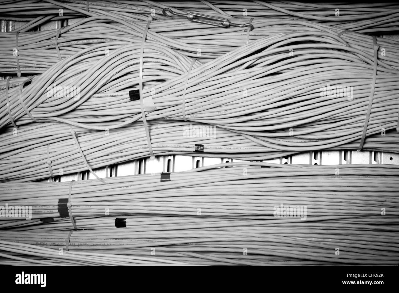 close up of network cables Stock Photo - Alamy