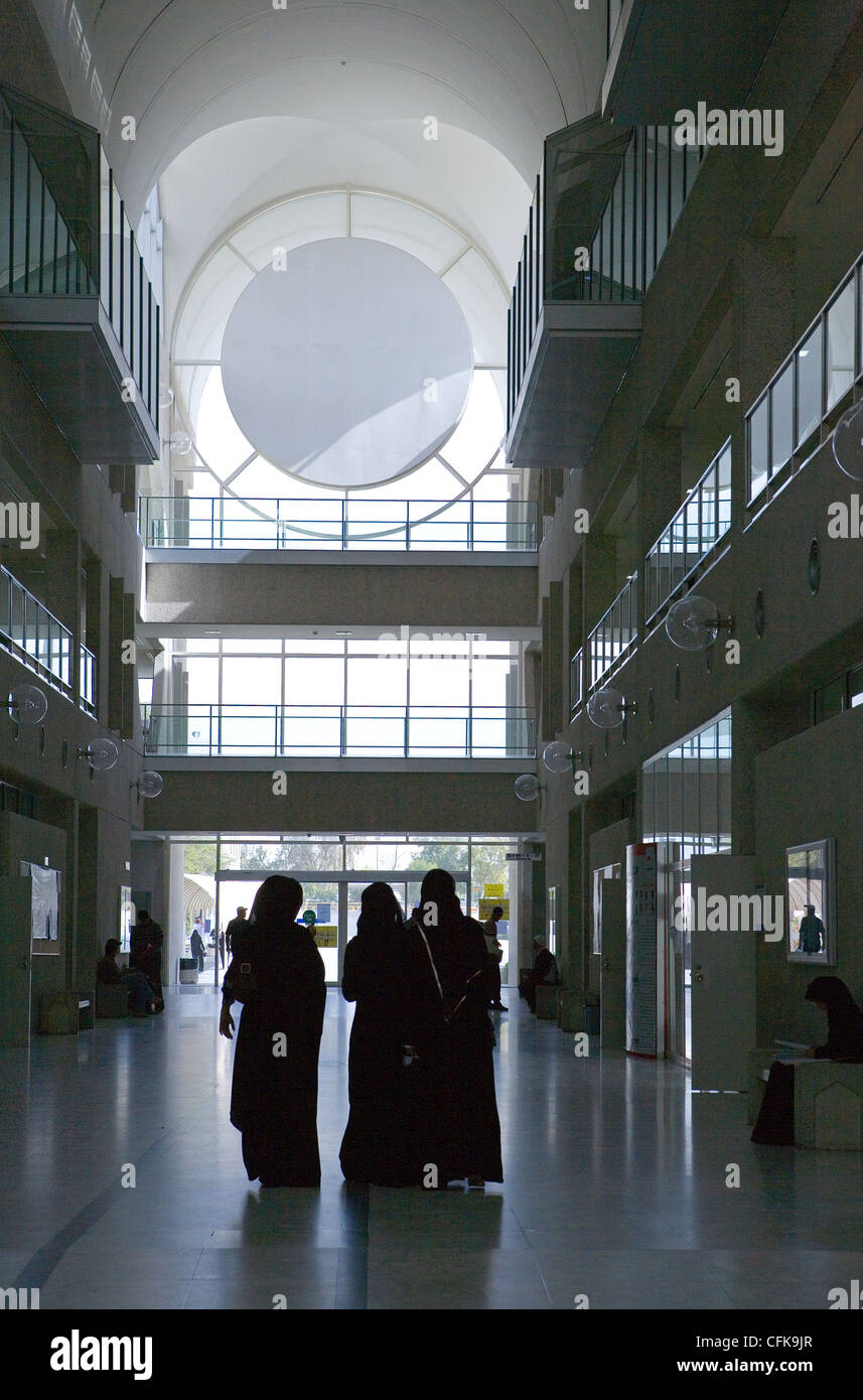 Bahrain, central desertic area, the Gulf Bahrain University Stock Photo ...