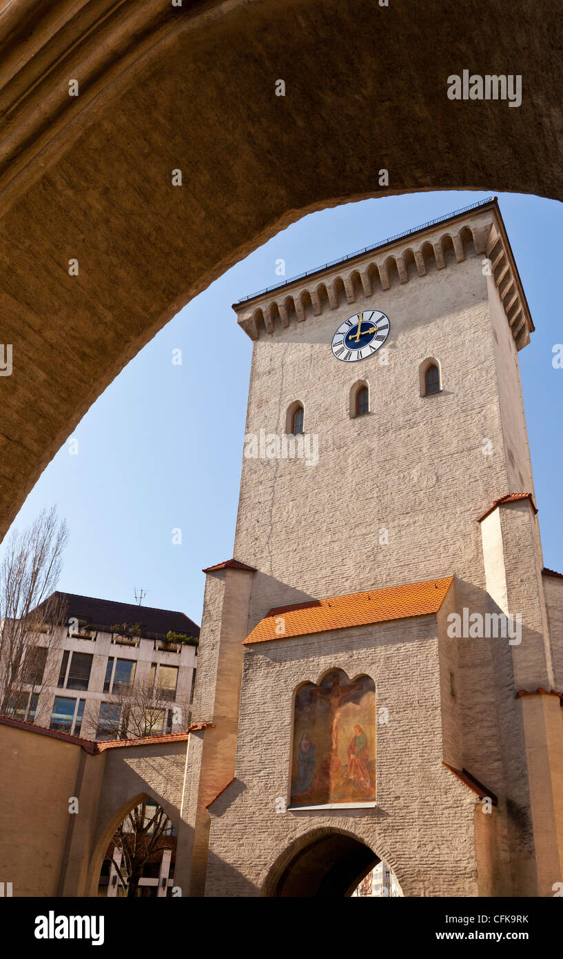 Isartor in Munich, Germany, Bavaria, Europe Stock Photo - Alamy