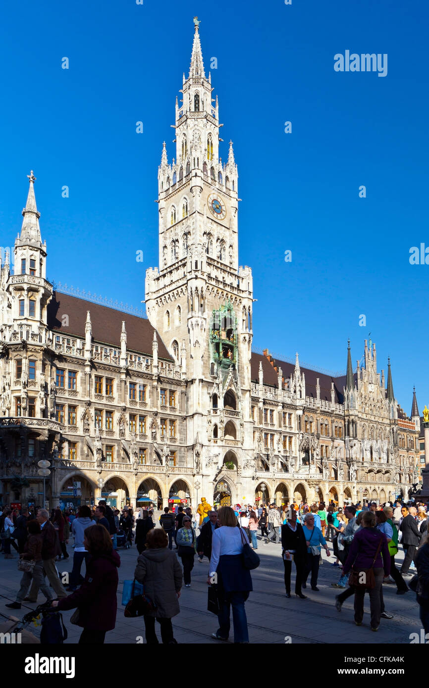 Baroque marienplatz munich hi-res stock photography and images - Alamy