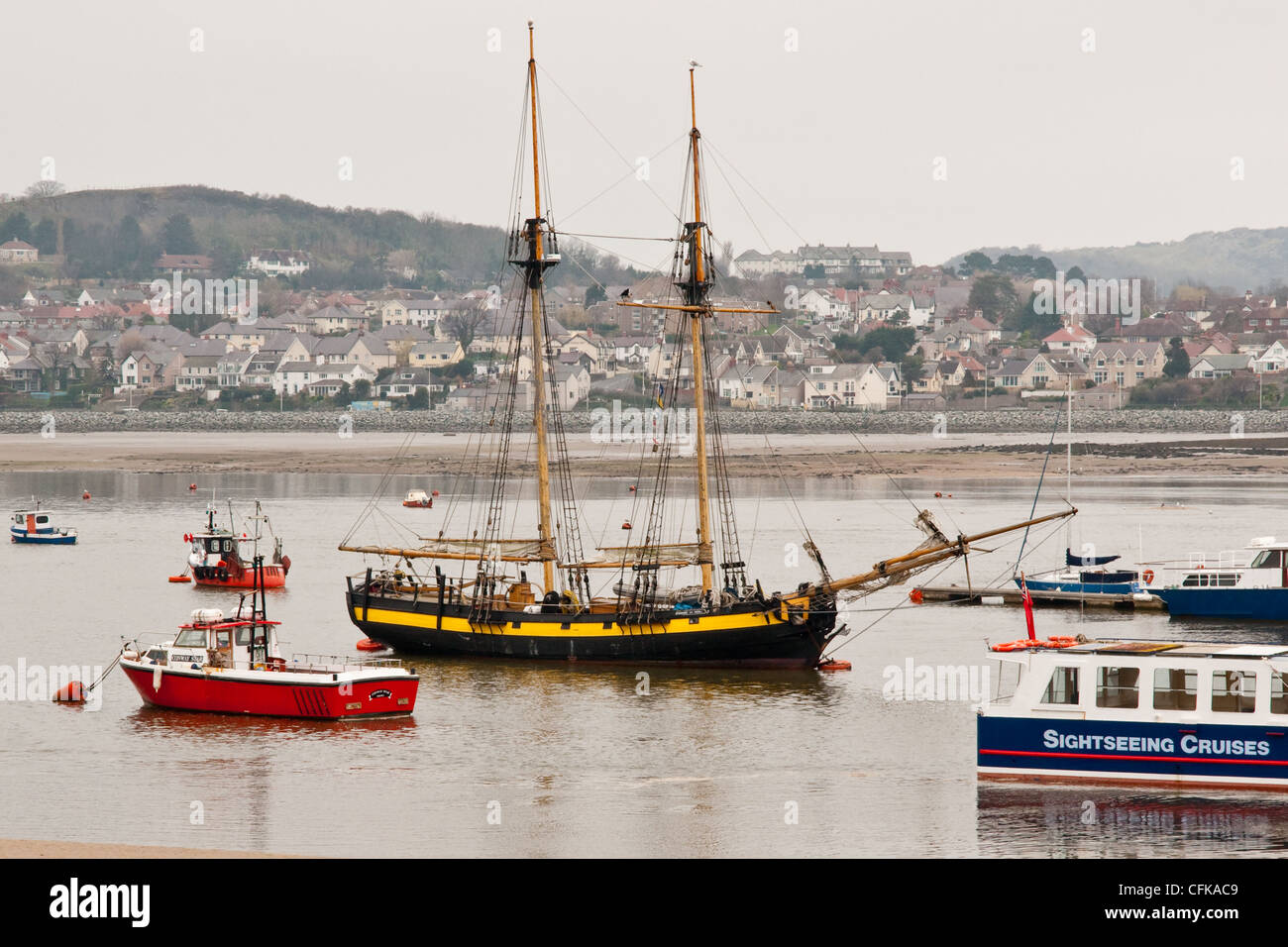 Full-size replica of the HMS Pickle, the schooner which first brought ...
