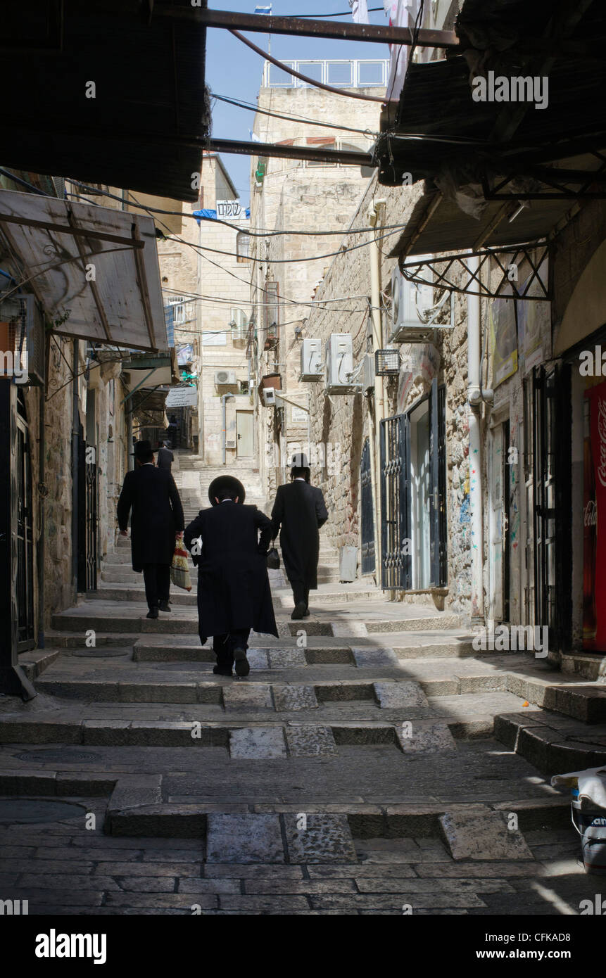 Streets of Jerusalem Stock Photo - Alamy