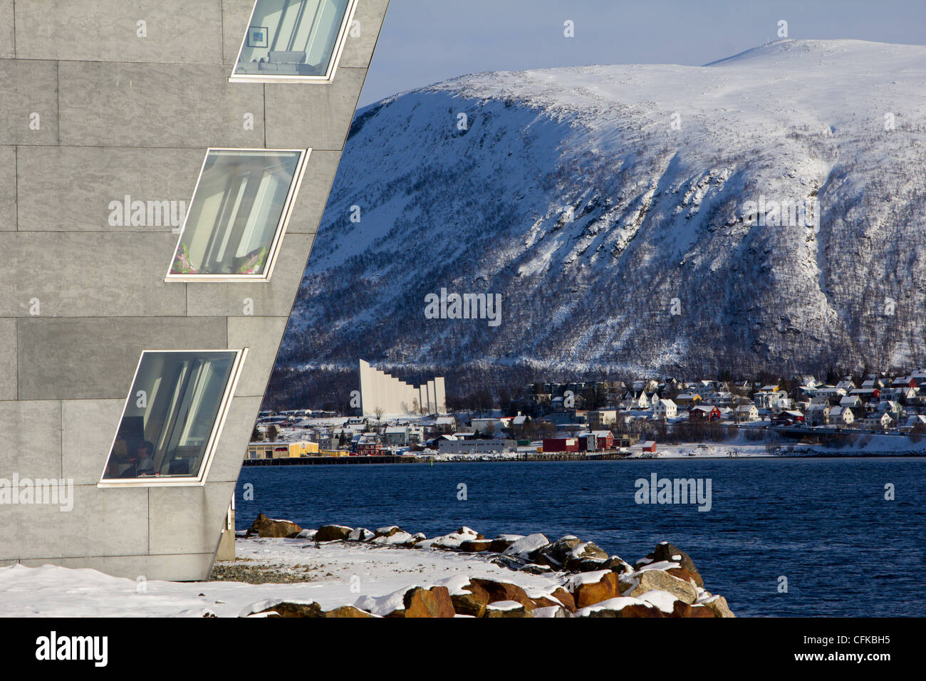 Downtown tromso the arctic hi-res stock photography and images - Alamy