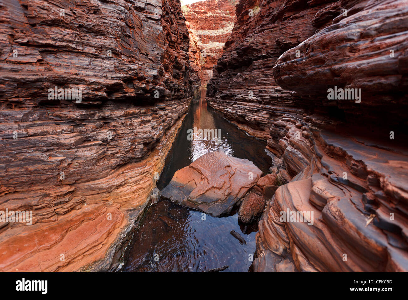 Karijini national park Hancock Gorge, Western Australia Stock Photo - Alamy