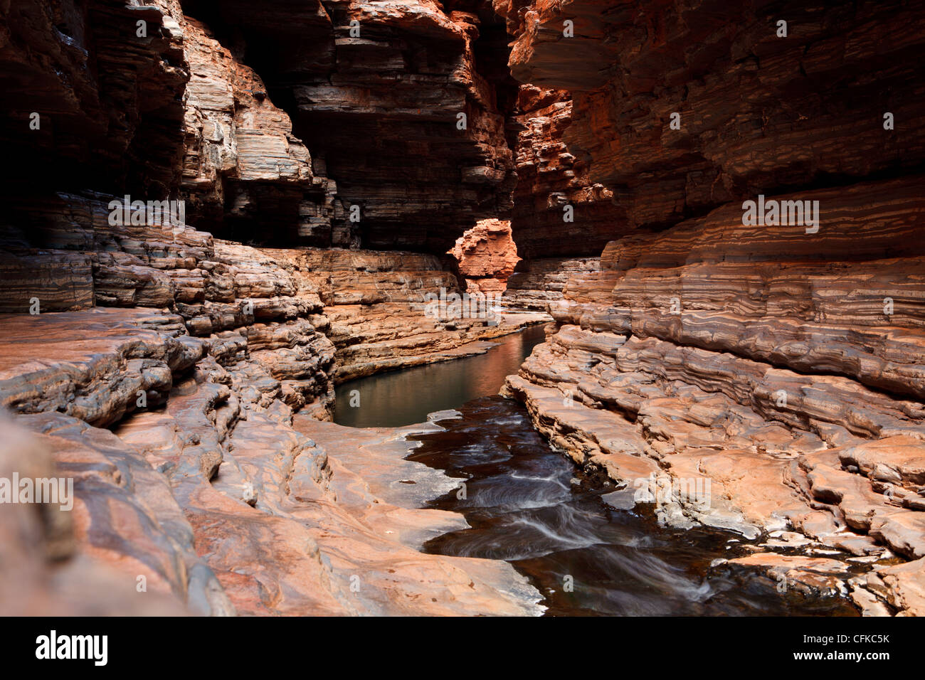 Karijini national park Hancock Gorge, Western Australia Stock Photo - Alamy