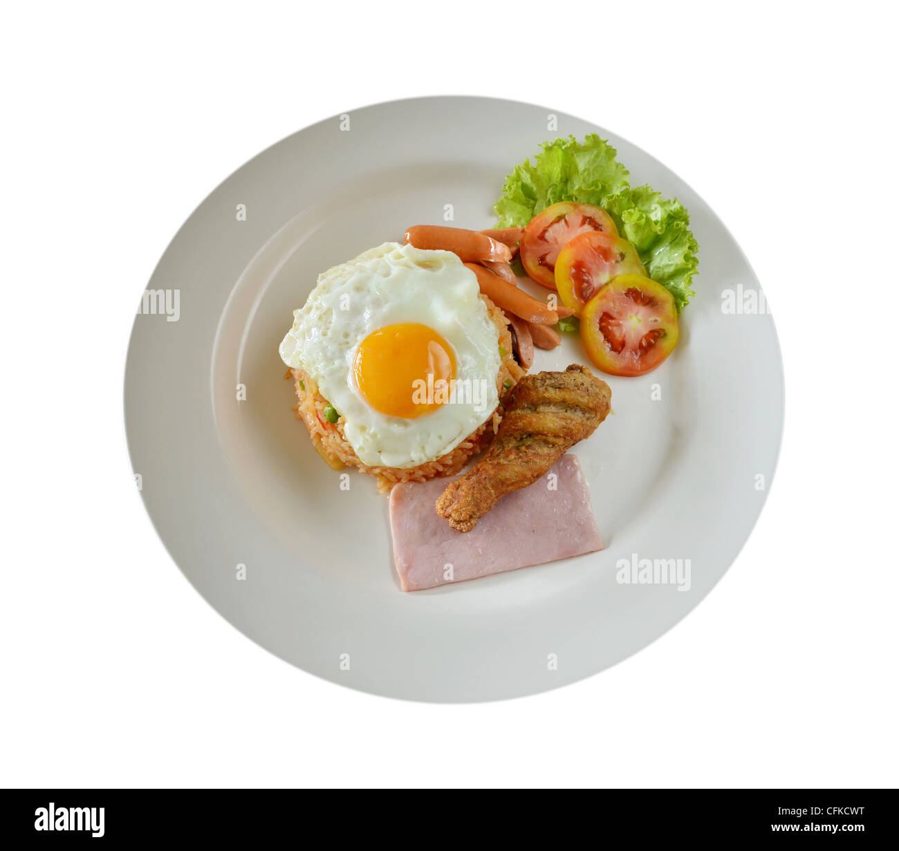 American breakfast set hi-res stock photography and images - Alamy