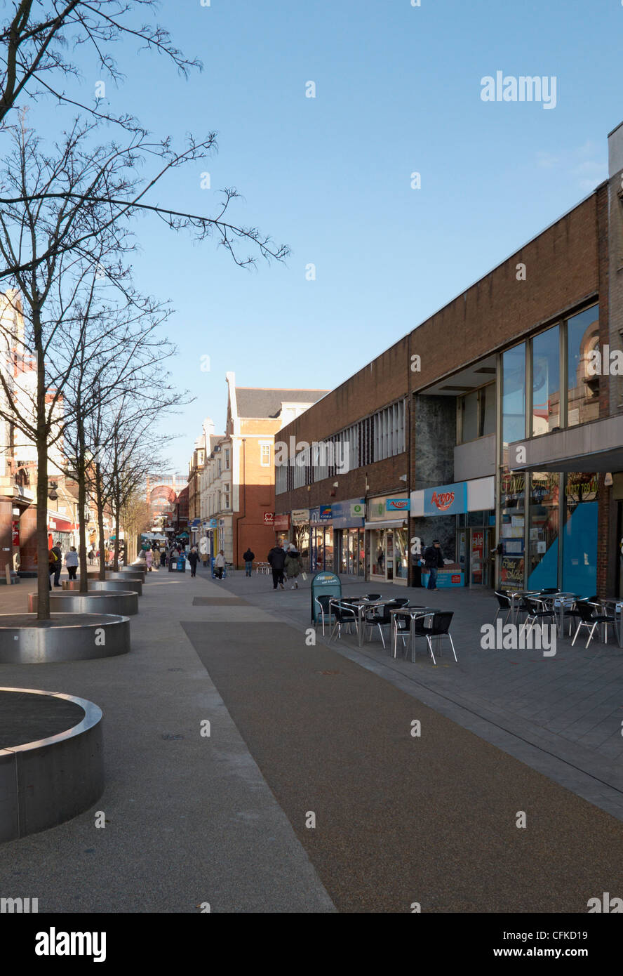 Surrey Redhill High Street Stock Photo - Alamy