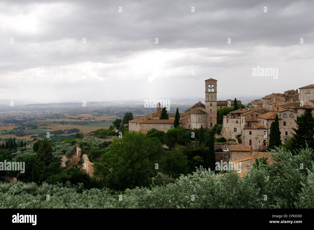 Assisi valley view of assisi hi-res stock photography and images - Alamy