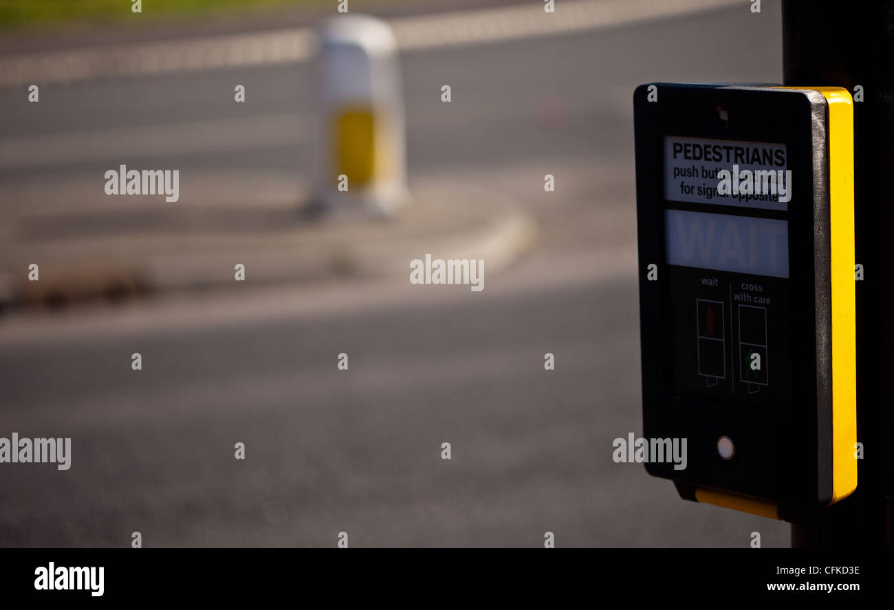 pelican crossing control box Stock Photo - Alamy