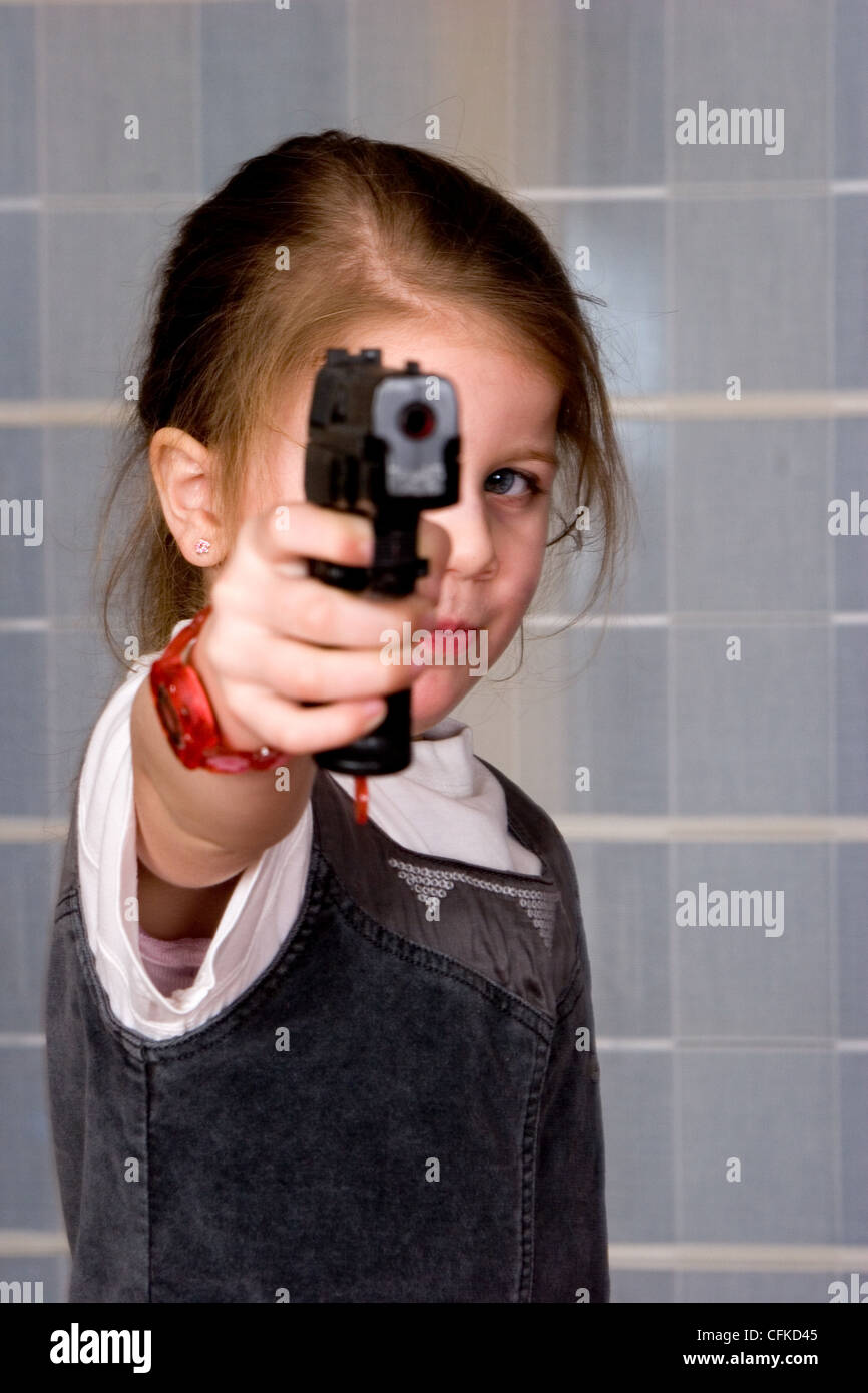 Gun crime concept uk hi-res stock photography and images - Alamy
