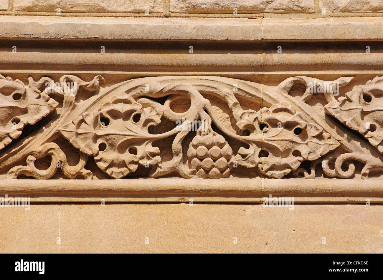Decorative stonework on building in hi-res stock photography and images ...
