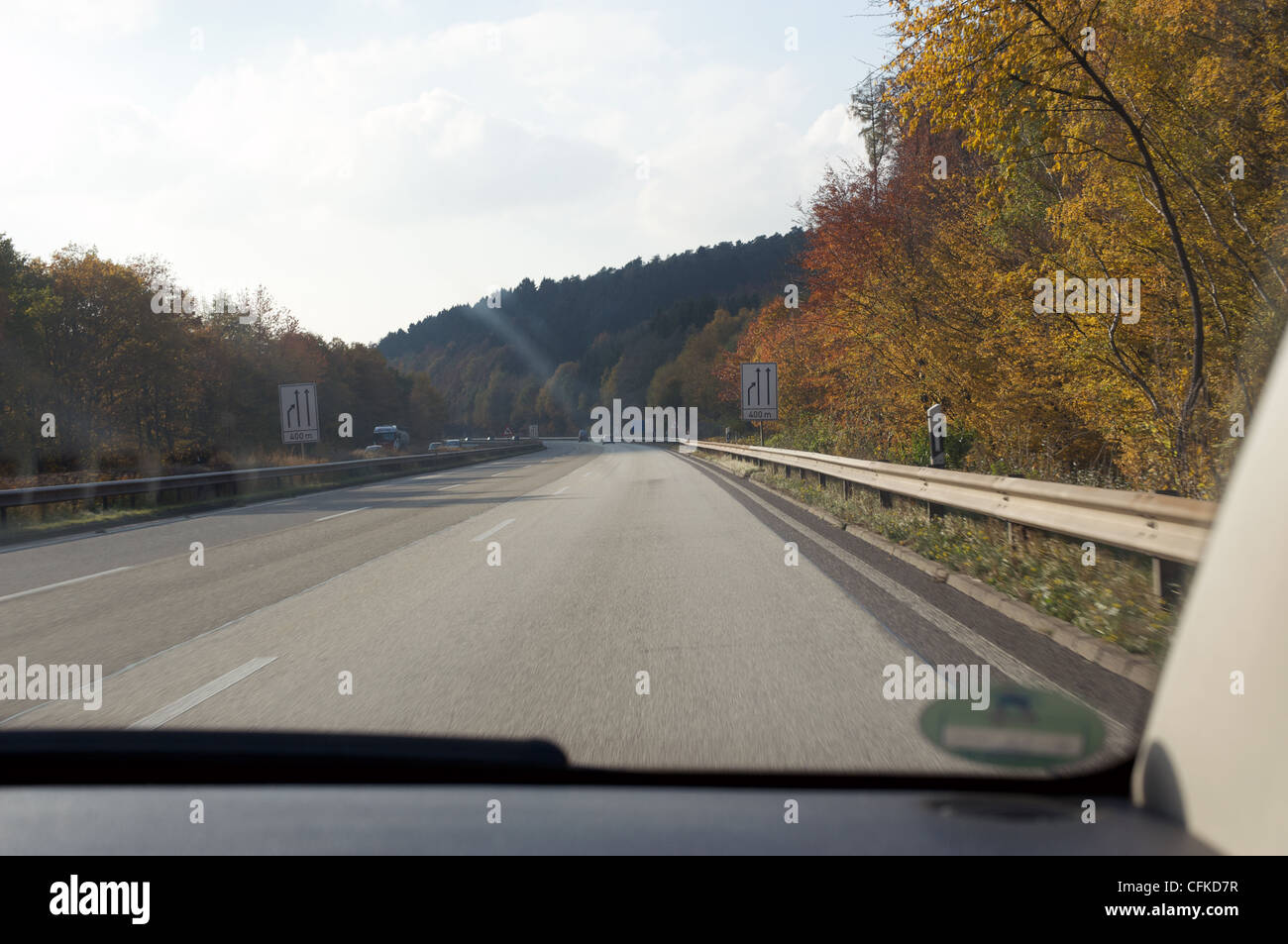 German motorway (autobahn Stock Photo - Alamy