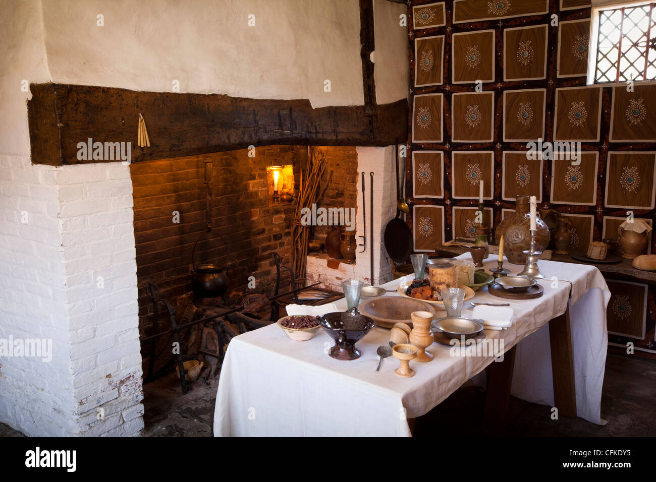 Shakespeare birthplace interior hi-res stock photography and images - Alamy