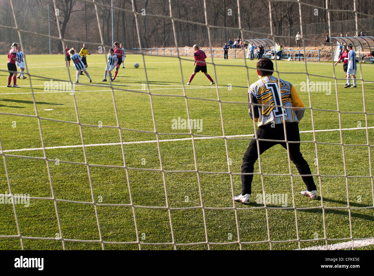 Keeper football hi-res stock photography and images - Alamy