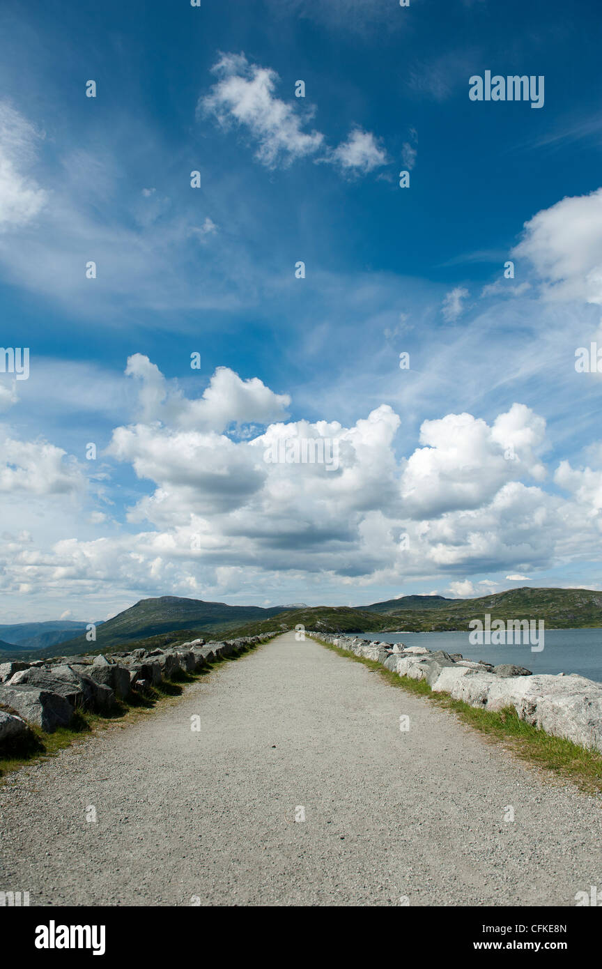 Sysen Dam, Norway Stock Photo - Alamy