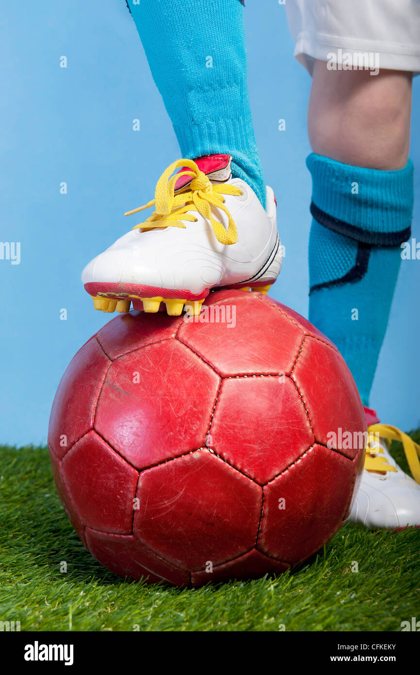 Foot soccer hi-res stock photography and images - Alamy