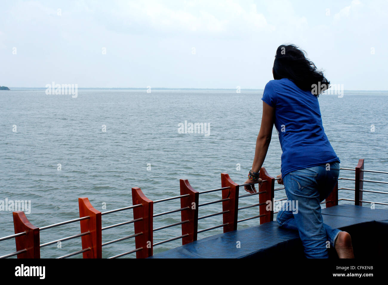 Beautiful backwaters alleppey kerala india hi-res stock photography and ...