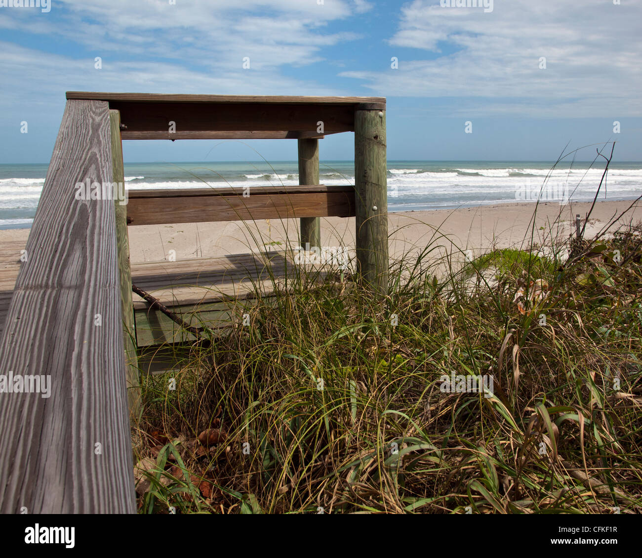 Melbourne Beach in Brevard County on the East Coast of Central Florida ...