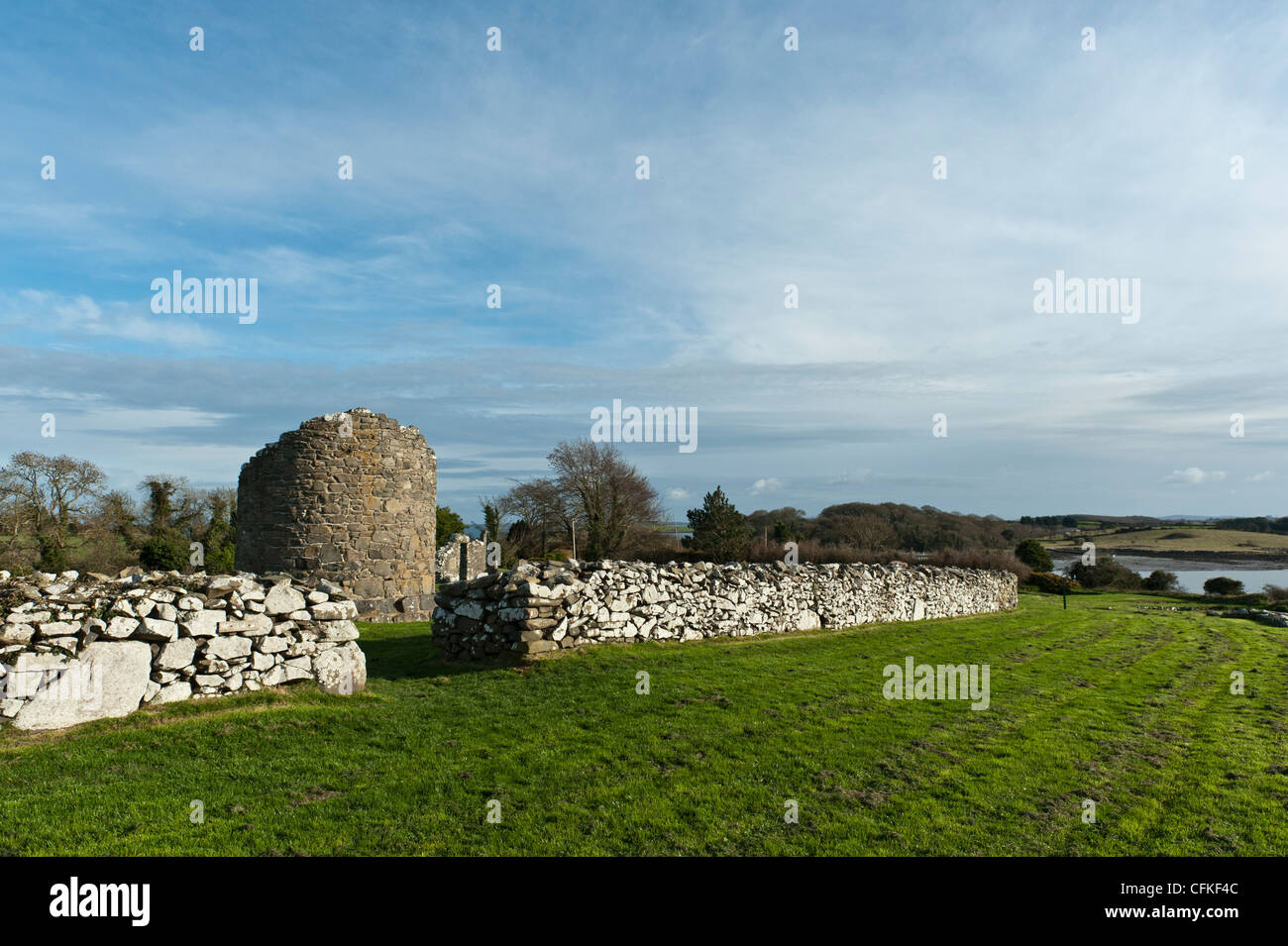 Nendrum Monastic Site, Co Down, Northern Ireland Stock Photo - Alamy