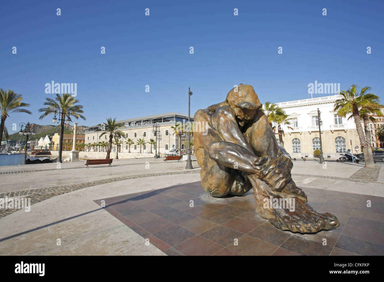 El Zulo (the hideout) sculpture, a tribute to the victims of terrorism ...