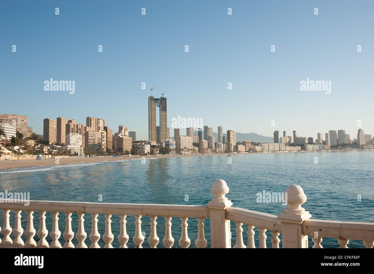 Coastal resort of Benidorm, Costa Blanca, Spain Stock Photo - Alamy