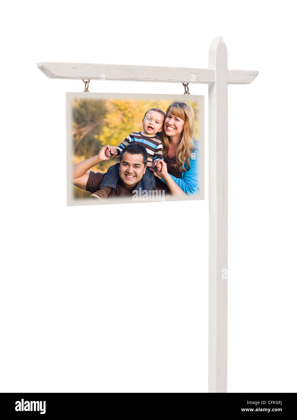 Real caucasian family Cut Out Stock Images & Pictures - Alamy