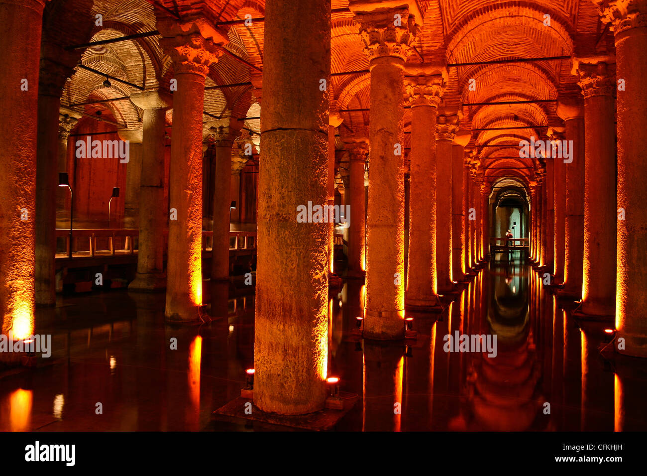 The Basilica Cistern, Istanbul in Turkey Stock Photo - Alamy