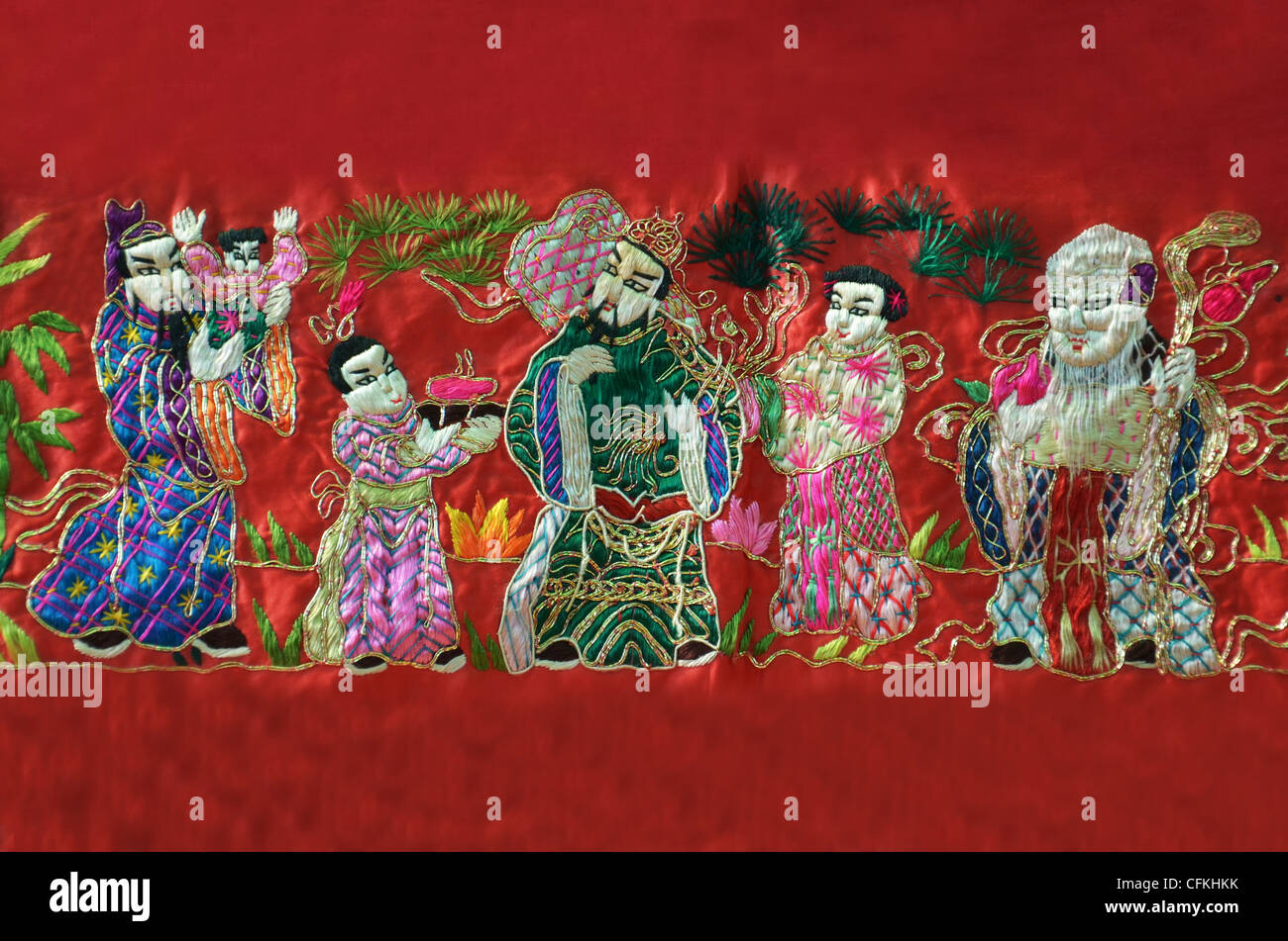 the concept of Good Fortune (Fu), Prosperity (Lu), and Longevity (Shou ...