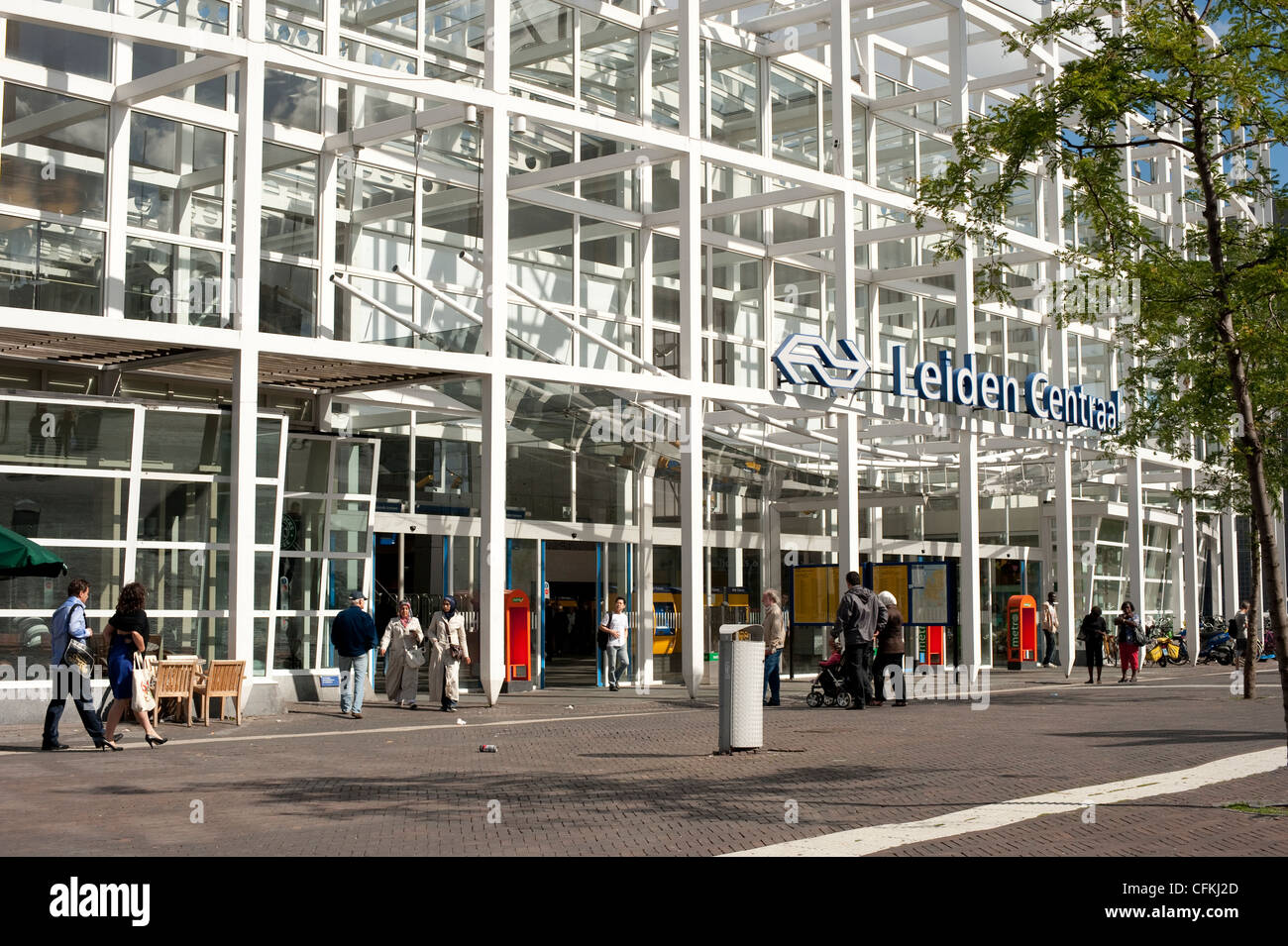 Leiden Centraal Train Station Holland Netherlands Europe EU Stock Photo ...