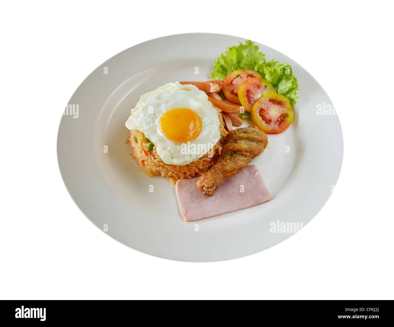 American breakfast Cut Out Stock Images & Pictures - Alamy