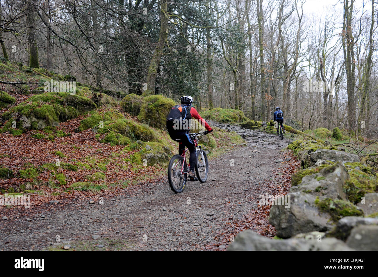 Cycle path uk lake district hi-res stock photography and images - Alamy