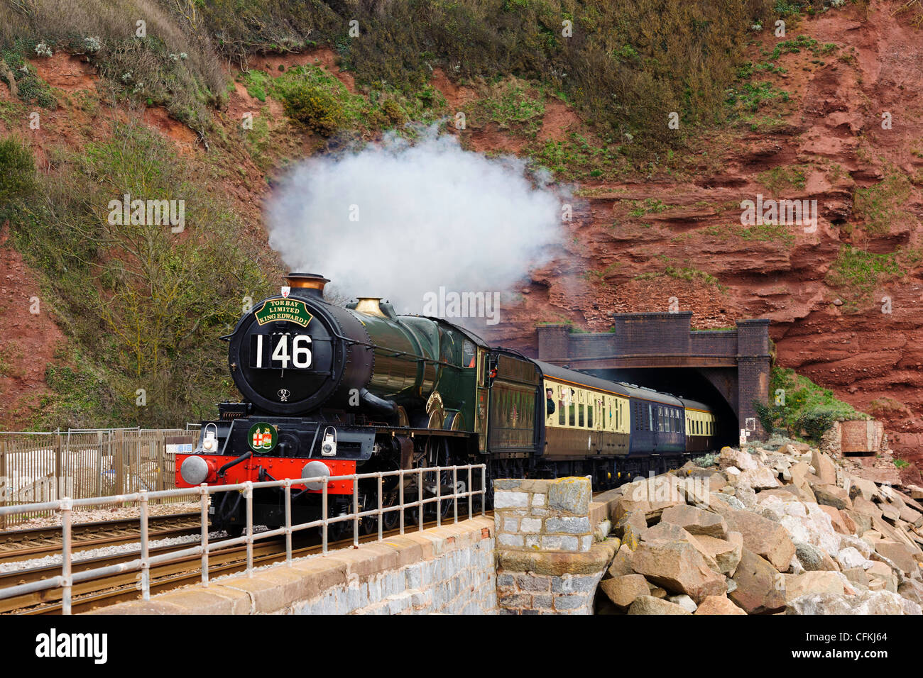 6024 king edward steam locomotive hi-res stock photography and images ...