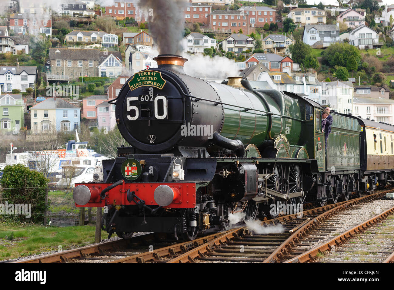 King Edward Steam Locomotive Stock Photos & King Edward Steam ...
