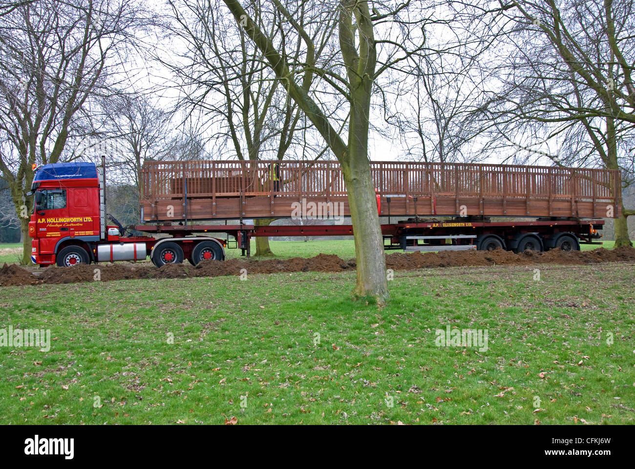 Lorry Park Kent High Resolution Stock Photography and Images - Alamy