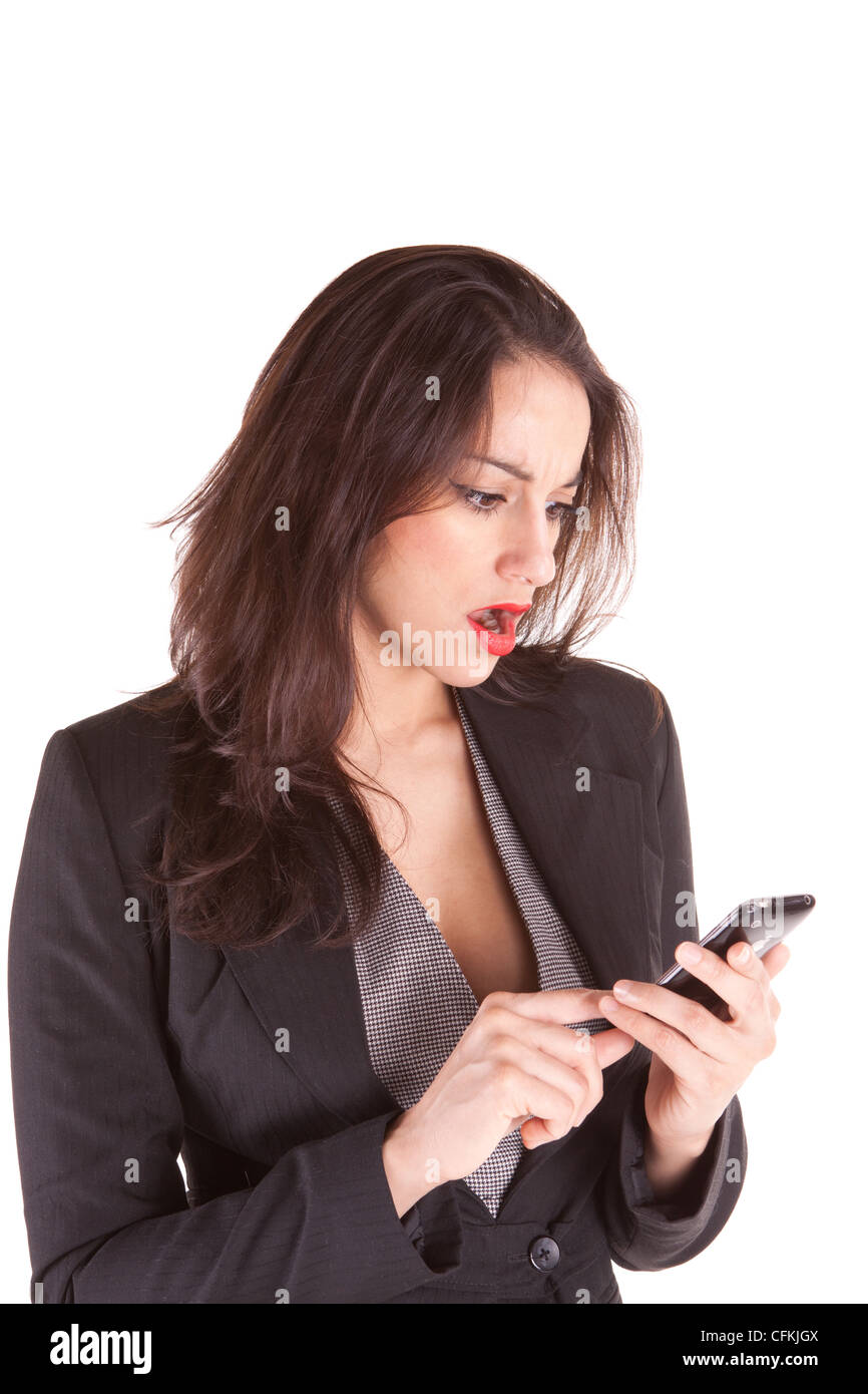 mobile phone emotions Stock Photo - Alamy