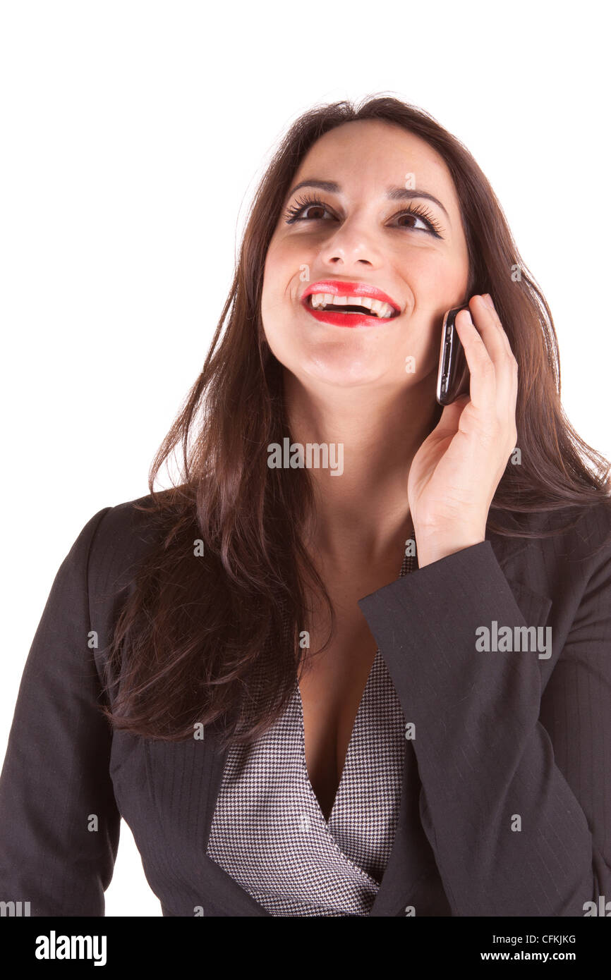 mobile phone emotions Stock Photo - Alamy